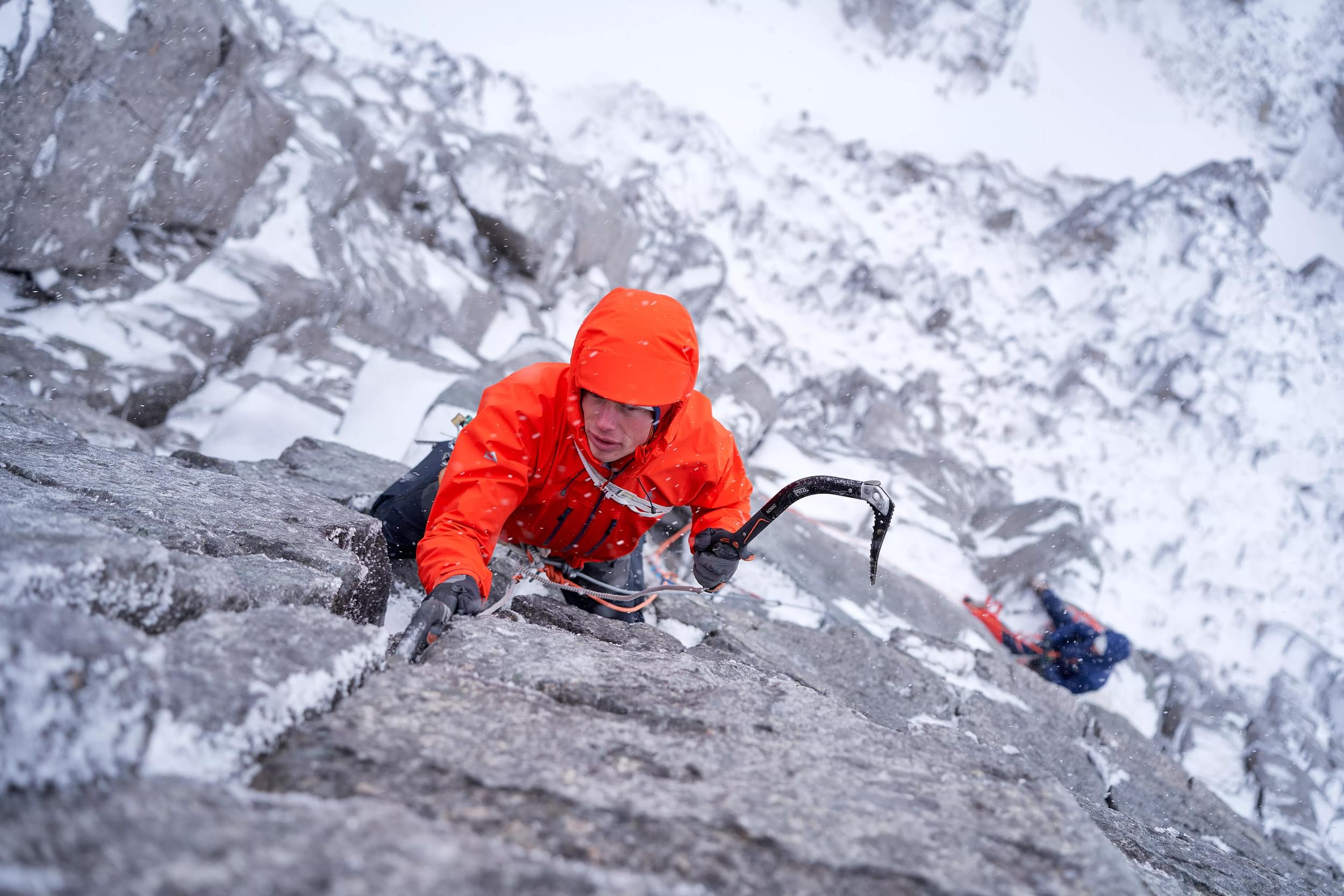 winter climbing jacket